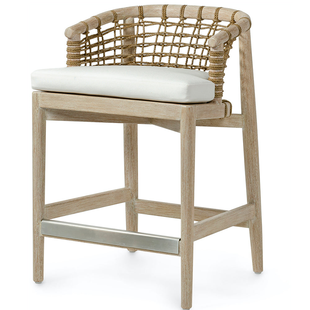 Palecek Melrose 24" Counter Stool - Decor House Furniture