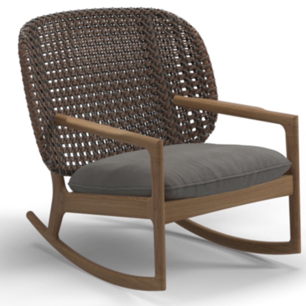 Gloster Kay Low Back Rocking Chair & Decor House Furniture